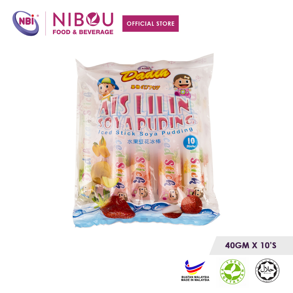 Nibou (NBI) Dadih Iced Stick Soya Pudding (40gm x 10) – Nibou Food ...